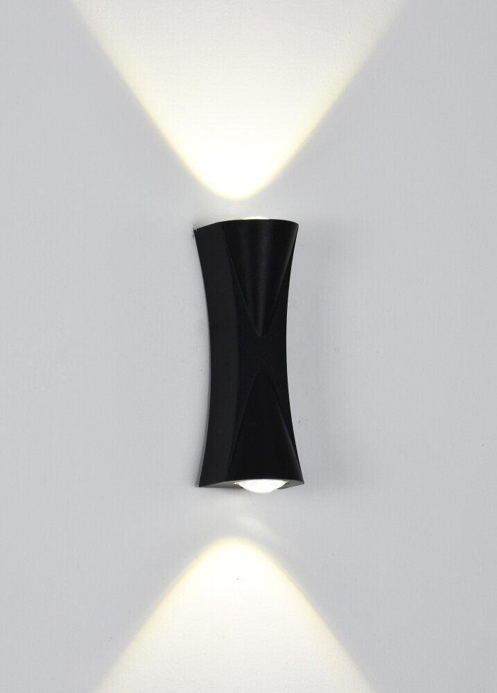 Бра, настенный светильник Arte Lamp Lesath A6027AP-10BK, LED, IP20, Модерн