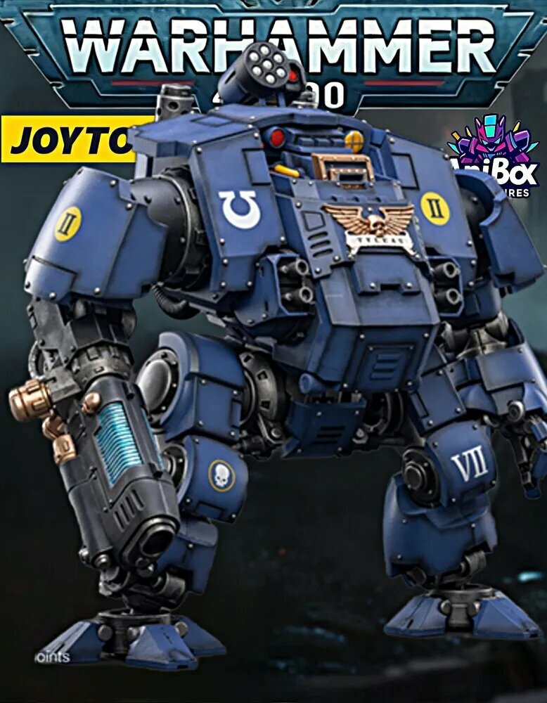 AniBox Warhammer 40000 UItramarines Redemptor Dreadnought Brother Dreadnought Tyleas JOYTOY 1/18 подвижная фигурка сменные аксессуары высокая детализация