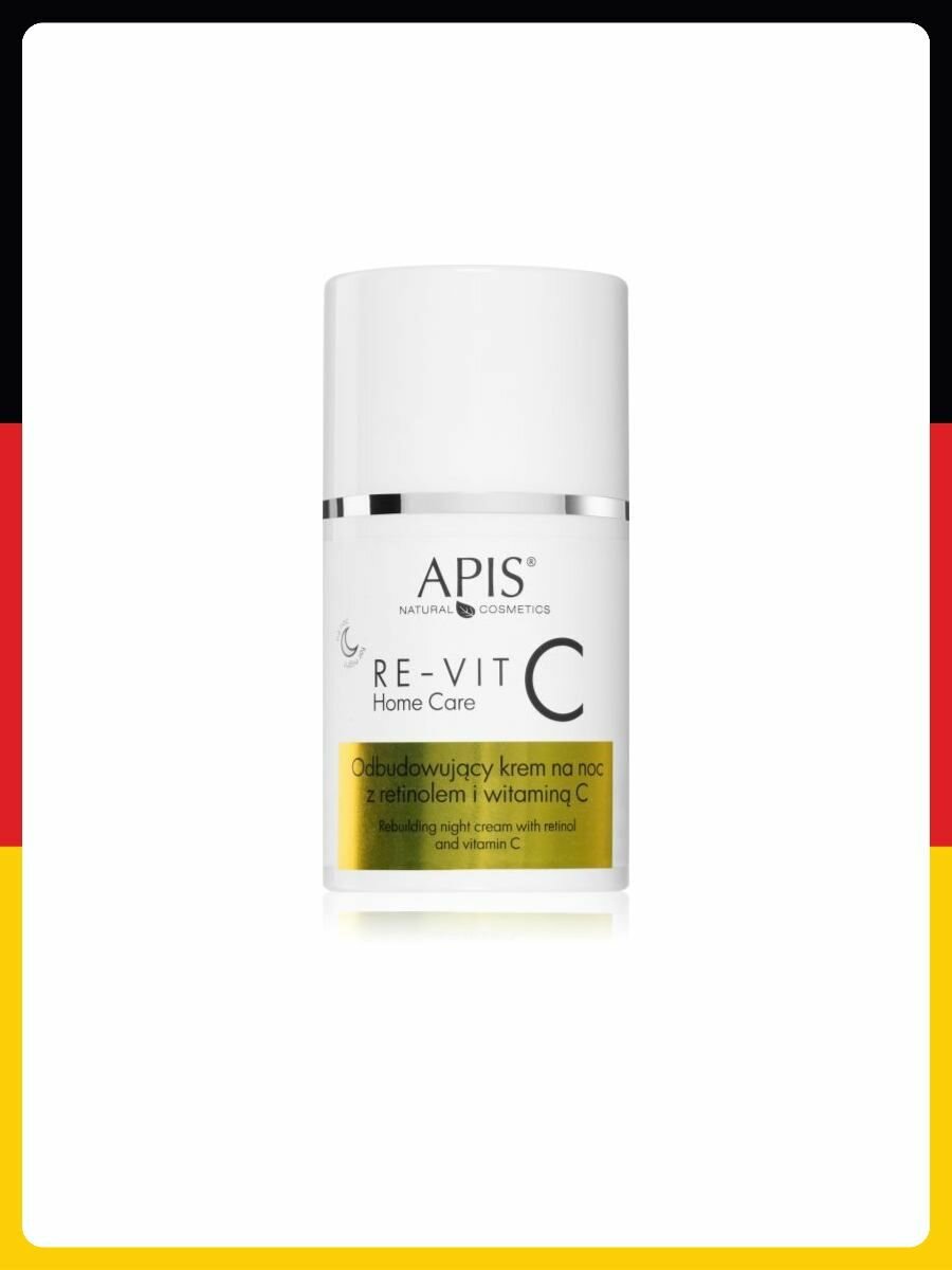 Крем для ухода за кожей Apis Natural Cosmetics Re-Vit C Home Care Moisturizing Night Cream Against Wrinkles, 50 мл