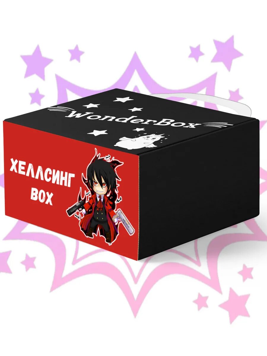 Аниме-бокс случайный набор по аниме-сериалу: Хеллсинг Hellsing