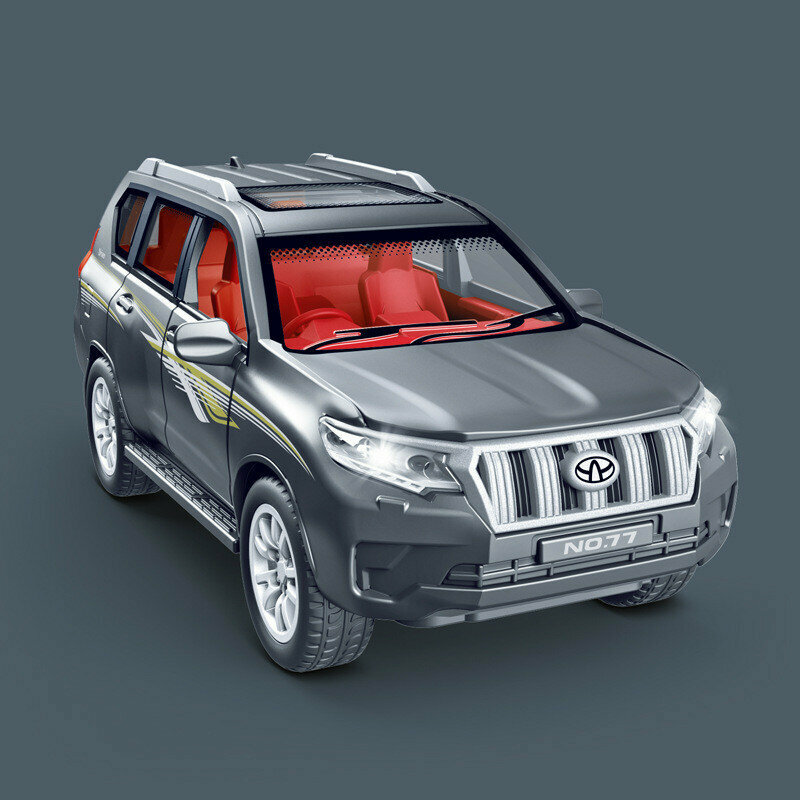 Function vehicle toy simulated off sound with light and play leisure road kid model for parentchild