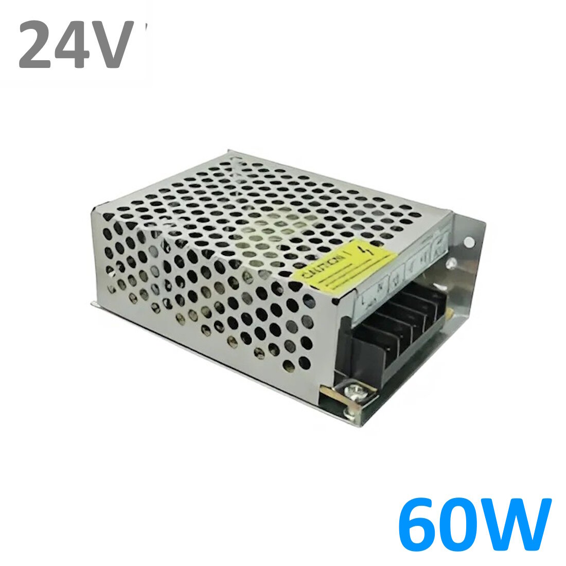 Блок питания для светодиодной ленты 24В 60Вт 111x180x37мм IP20 Ecola D2L060ESB