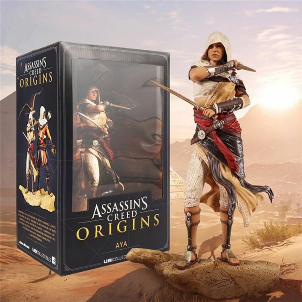 Фигурка Ассасин Крид Айя Истоки, Кредо убийцы / Assassin's Creed Origins Aya (27см)