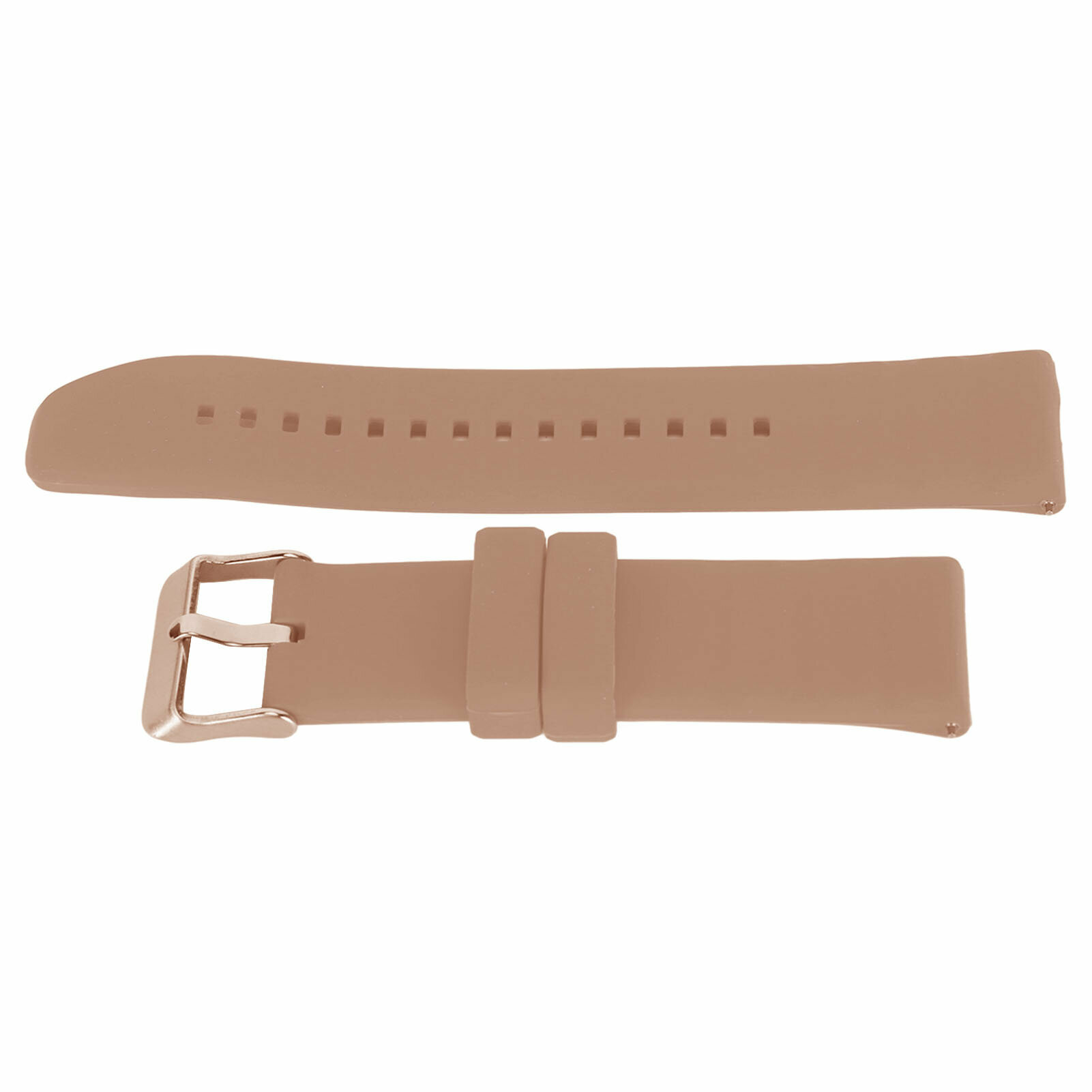 Silicone Band Professional Soft Quick Release Smart Watch Strap Replacement Accessory Fit for Amazfit GTR 4 Brown