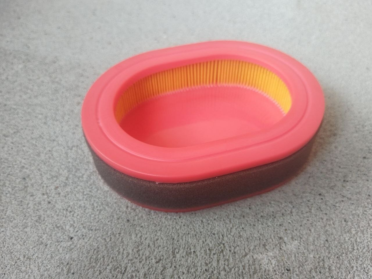 Фильтр воздушный для газонокосилок McCulloch с двигателем Rato RV 150 (M51-150R Classic и M51-150F)