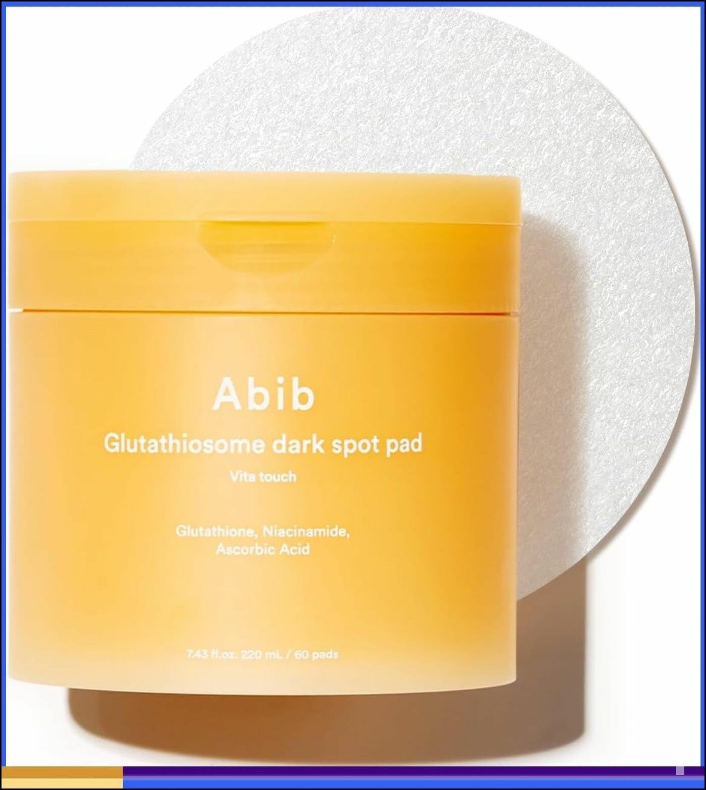 Тонер-диски Abib Glutathiosome Dark Spot, 220 мл