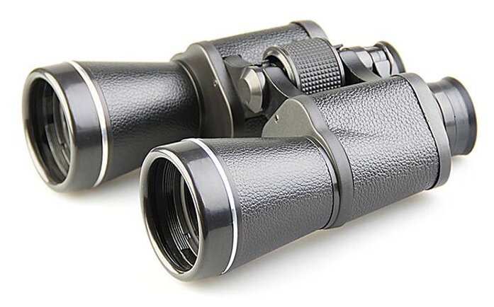 Бинокль Veber Classic БПЦ 20x50 VL черный, кожа