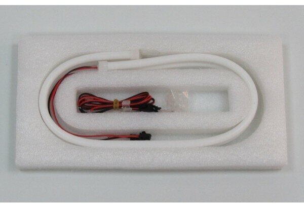 Дневные ходовые огни гибкие трубчатые 60cm 12V (без поворота) (10421)