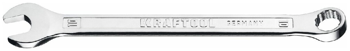 Комбинированный гаечный ключ KRAFTOOL 10 мм хромированный Cr-V сталь длина 151 мм профессиональный инструмент