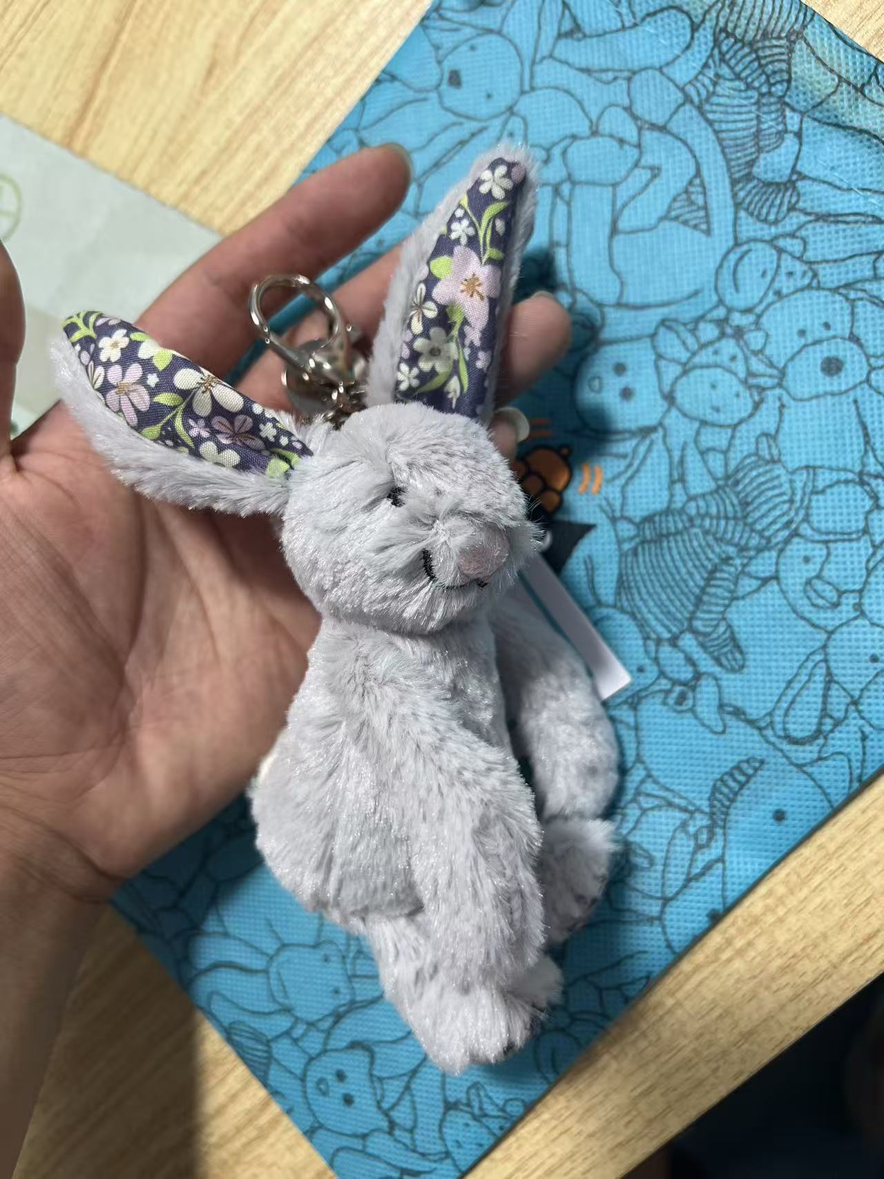 Серия подвесок из плюшевой игрушки Yien Милые подвески животные фрукты ключи сумки