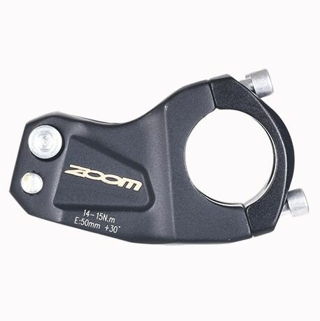 Вынос руля велосипеда ZOOM TDS-AL-408-8FOV/ISO-M. Для руля 31,8мм, угол подъёма 30 градусов, длина 50мм. На шток 1.1/8
