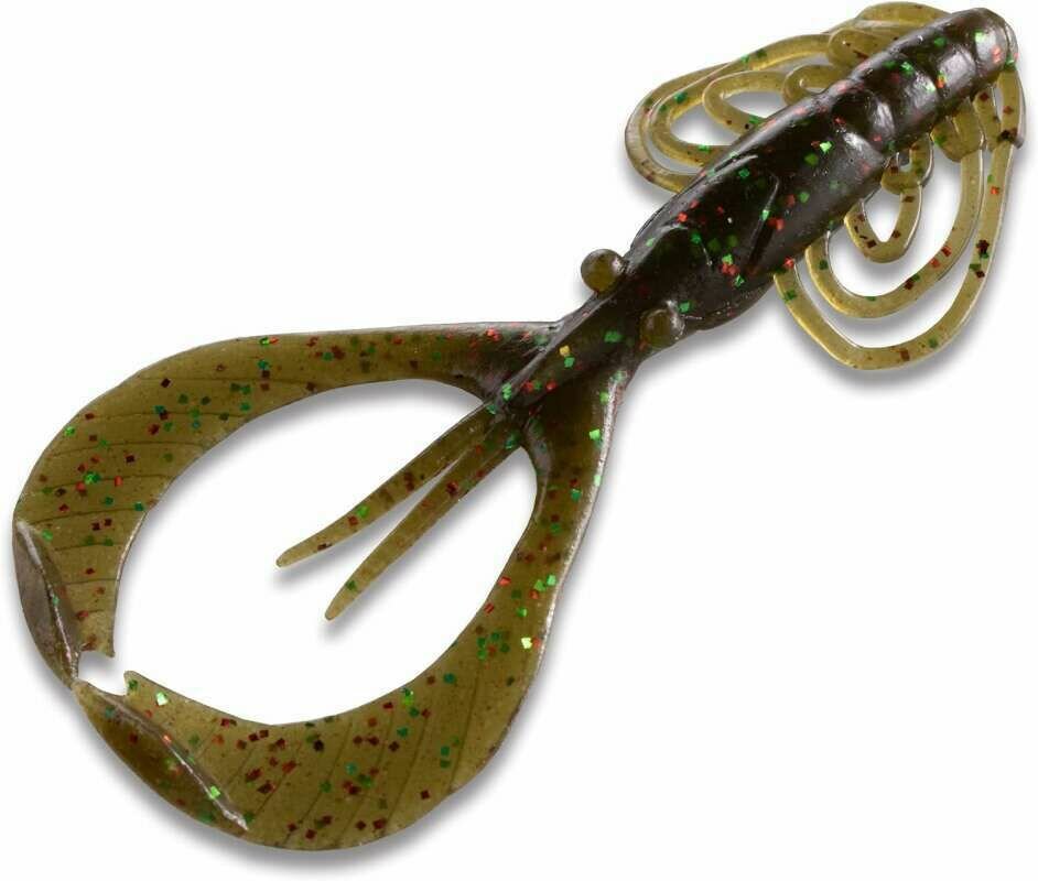 Мягкие приманки Bait Breath Dekamix 4.5" #835 Greenpumpkin/Green Red (5шт.)