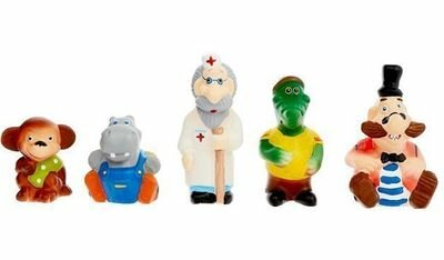 Игровой Набор Кудесники Айболит (5шт.) (пластизоль) (в пакете) (от 3 лет) СИ-870, (ЗАО ПКФ "Игрушки