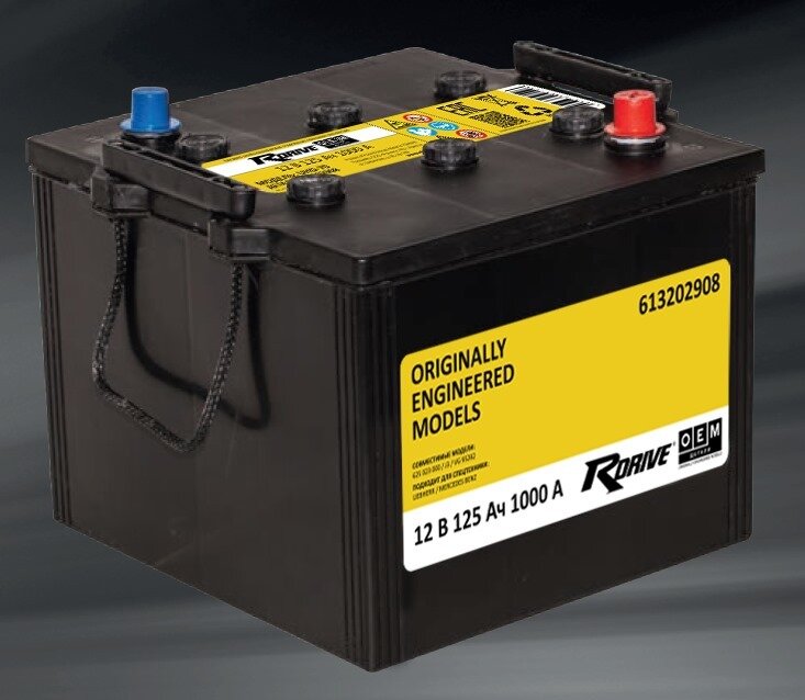 Аккумулятор RDrive Liebherr OEM 12V 125Ah 1000A 28x26x23cm