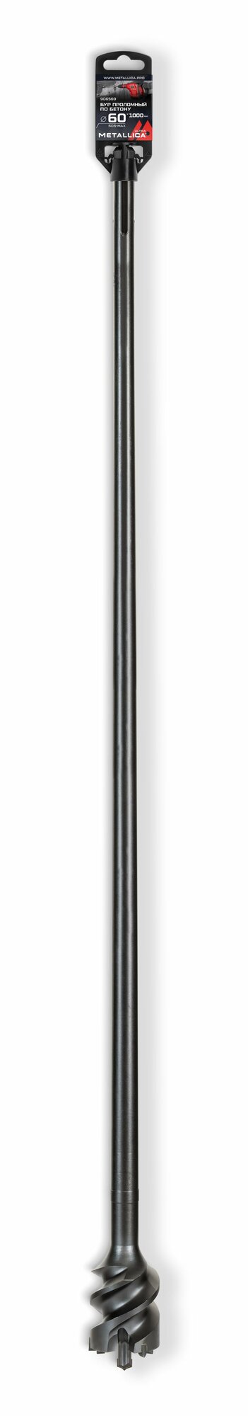 Бур проломный по бетону SDS-max METALLICA Ultra 60х1000/860 мм