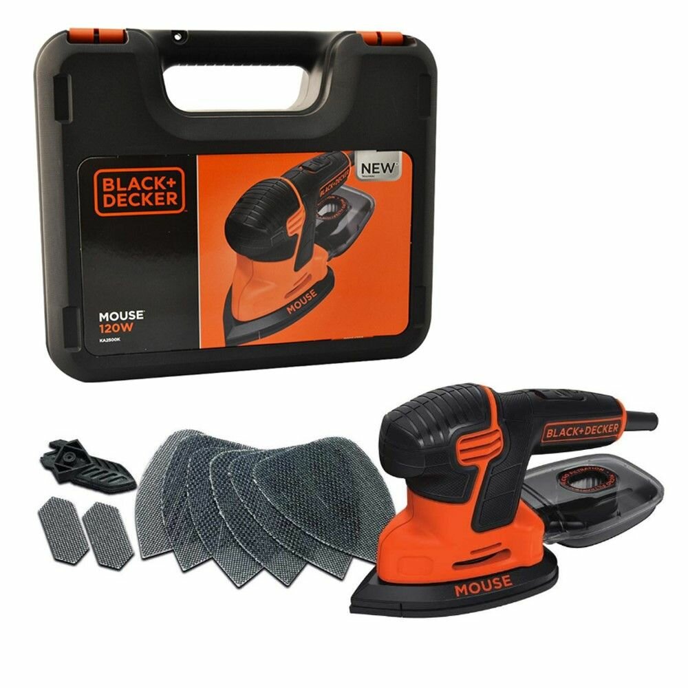 Дельташлифмашина BLACK+DECKER KA2500K