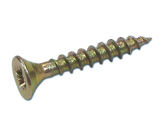 Саморез универсальный 4,0х40мм желтый 200шт