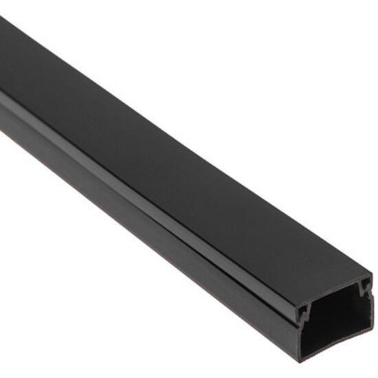 Кабель-канал Rexant 16х16x2000 мм черный 42 шт. (84 м/уп.)