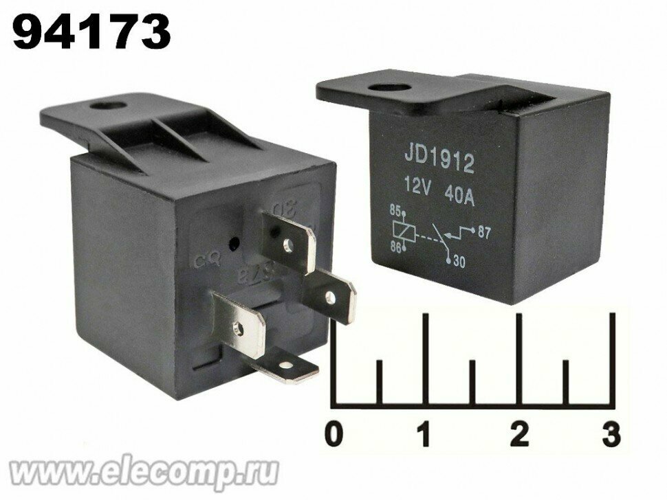 Реле =12V 40A/12V JD1912