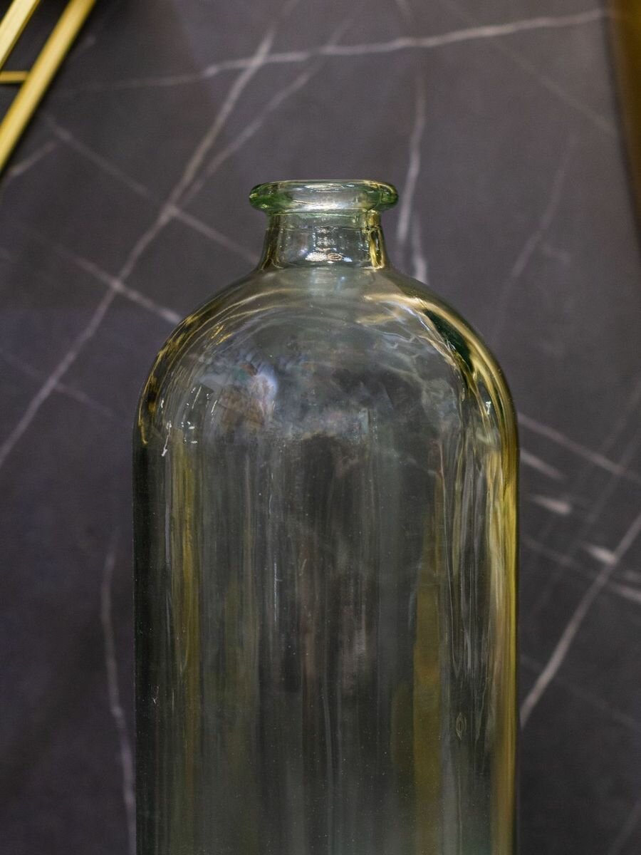 Ваза WERNER VOSS BOTTLE green-frosted 50322 d135х410h