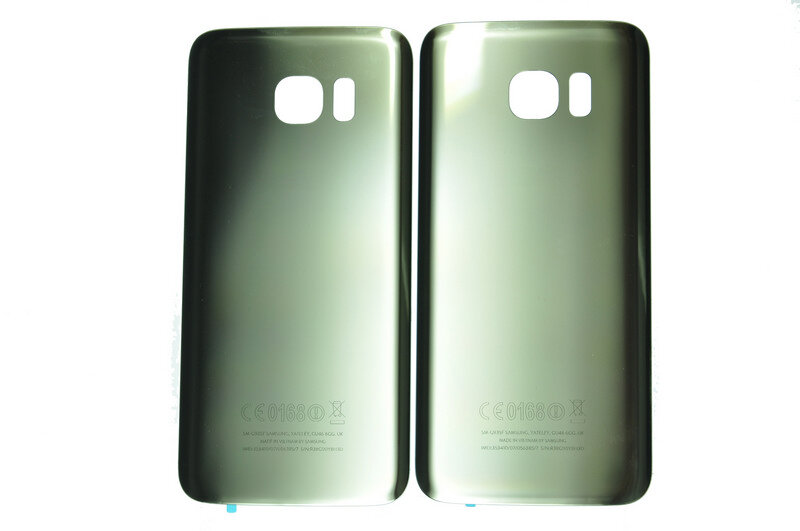 Задняя крышка для Samsung SM-G935 S7 EDGE серебро ориг