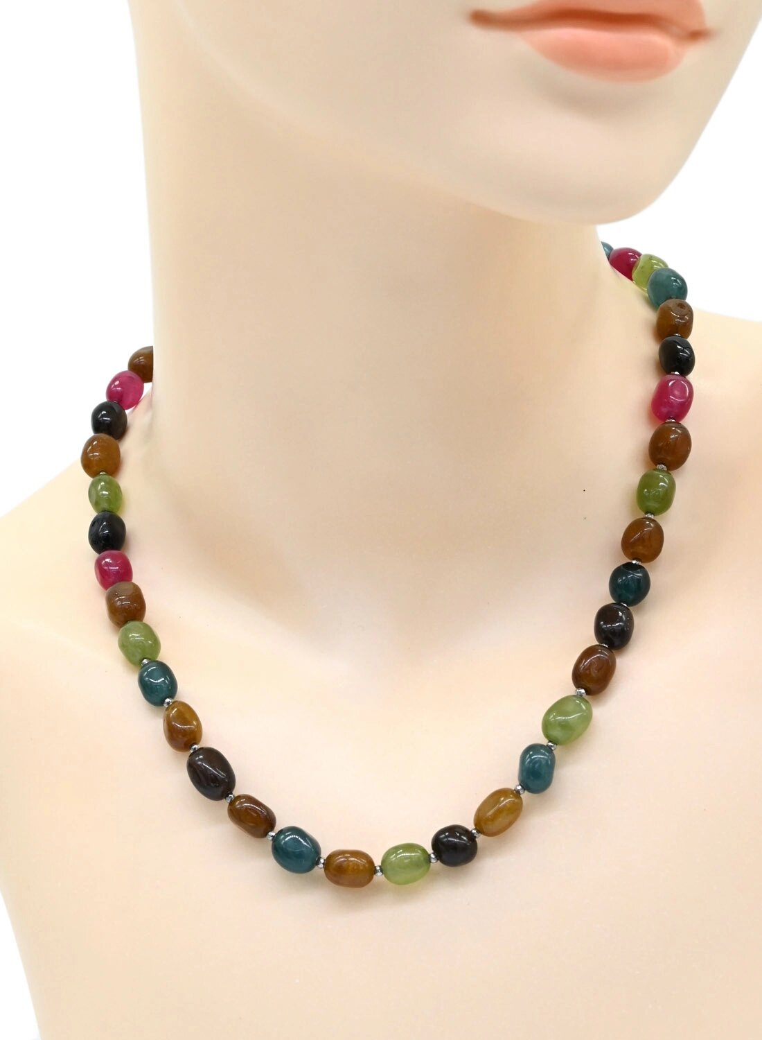 Бусы, кальцит