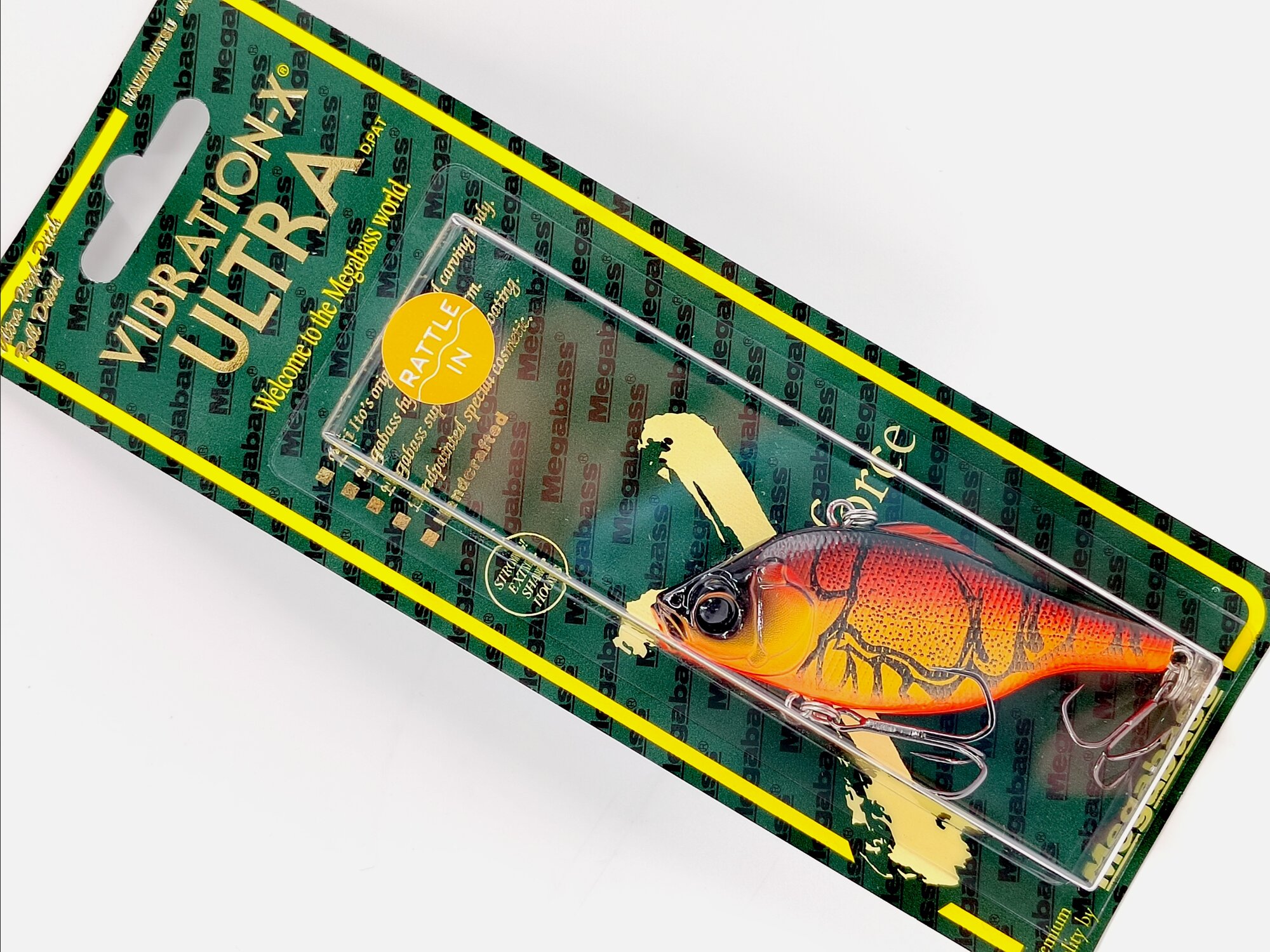 Воблер (виб) Megabass VIBRATION-X ULTRA (Rattle In) - WILD CRAW
