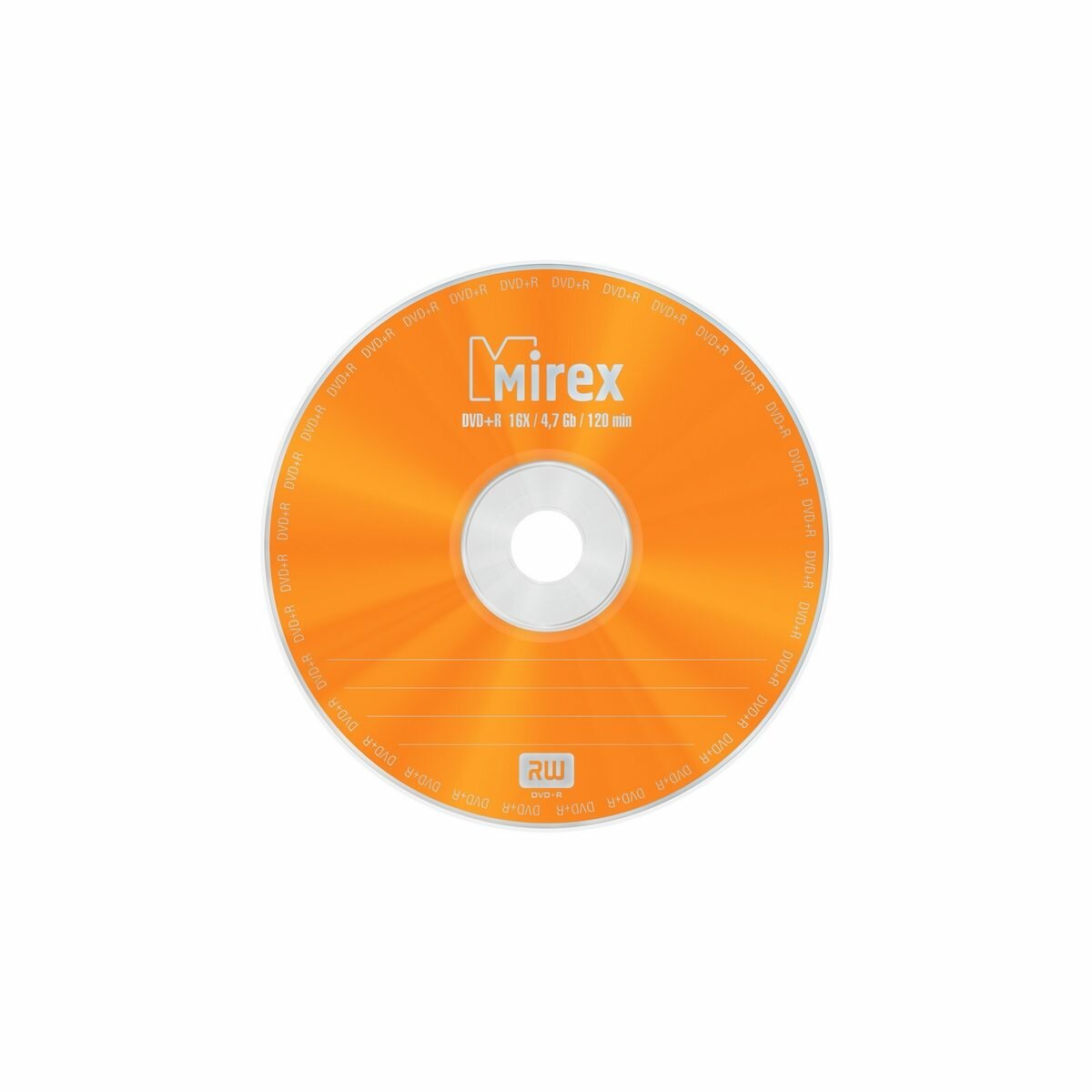 Оптический диск DVD+R Mirex 4.7Gb, 16x, cake box, 50шт. (UL130013A1B), 6 уп.