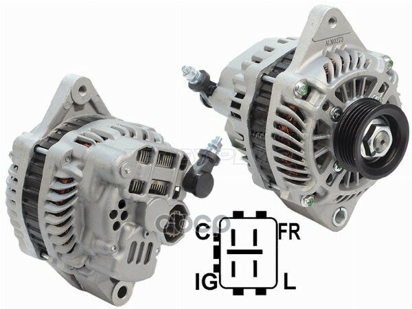 Генератор SUZUKI GRAND VITARA 05-/SWIFT 06-/SX4 1.6/2.0 07- M13A/M16A 12V 80A (аналог MITSUBISHI) Sat арт. ST-31400-65J10