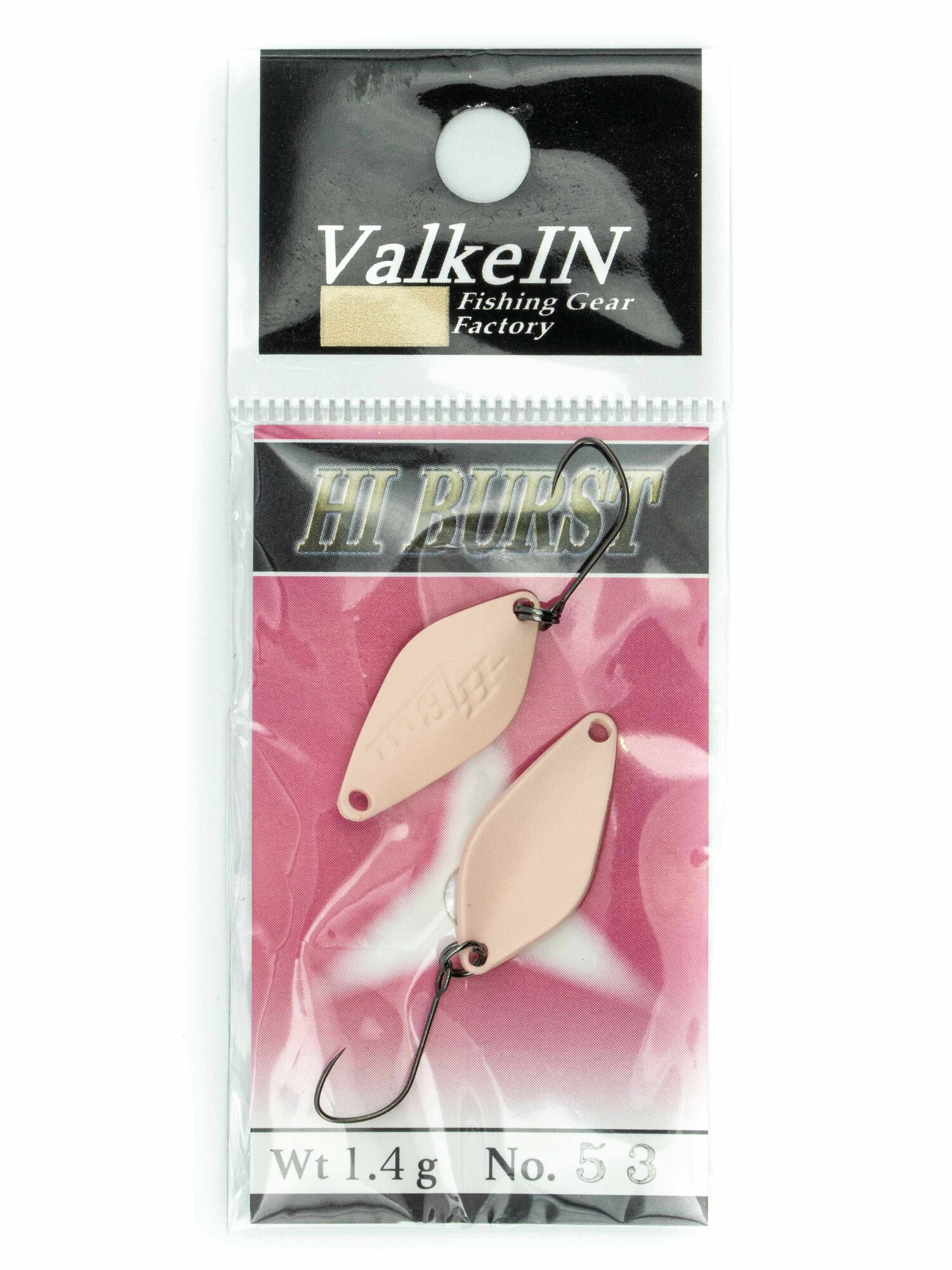 Блесна для рыбалки на форель VALKEIN HI BURST, вес 1.4 гр, цвет 53