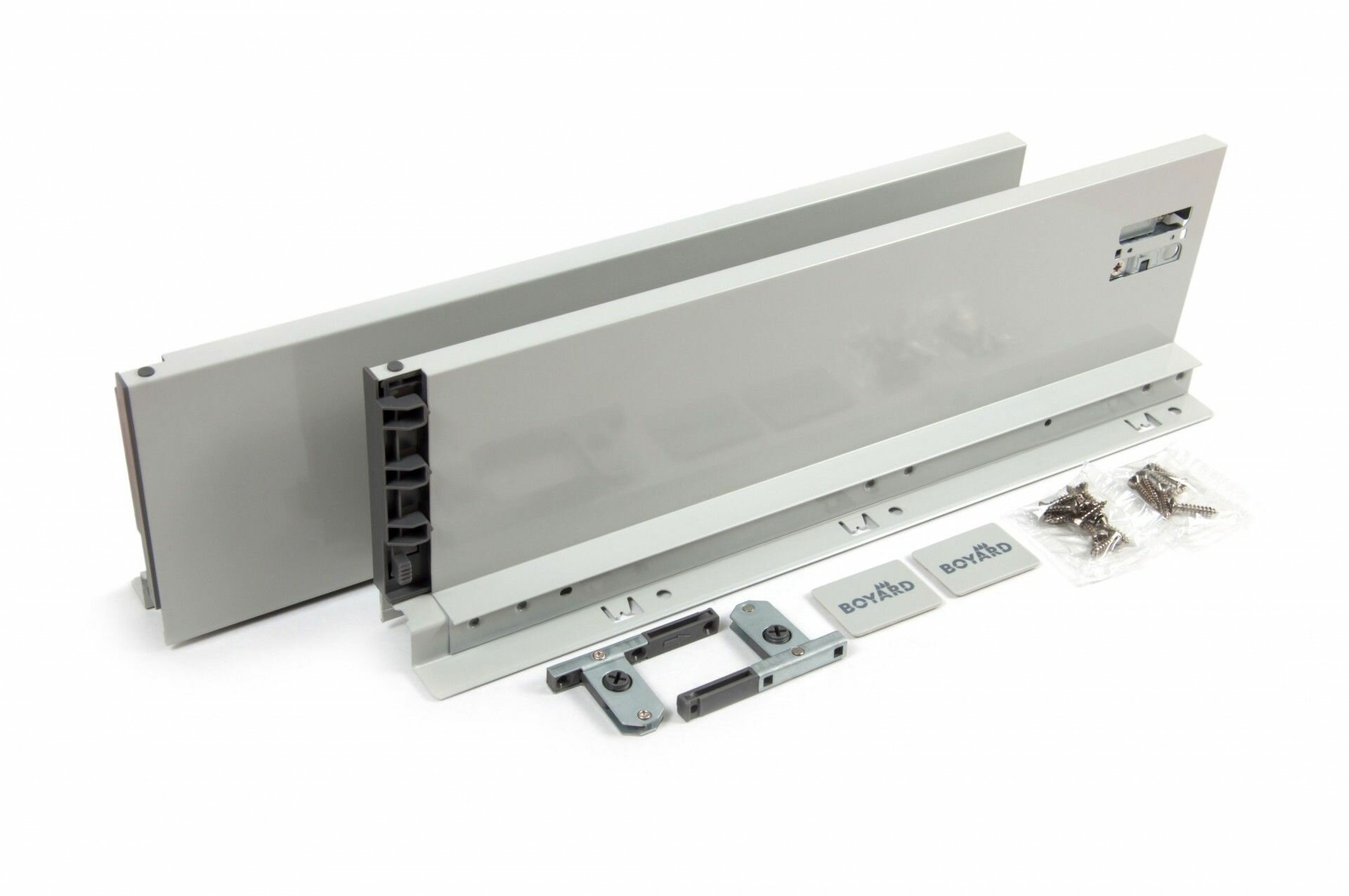 Прямые боковые стенки старт средней высоты SBDW12/GR/400, серый RAL7038