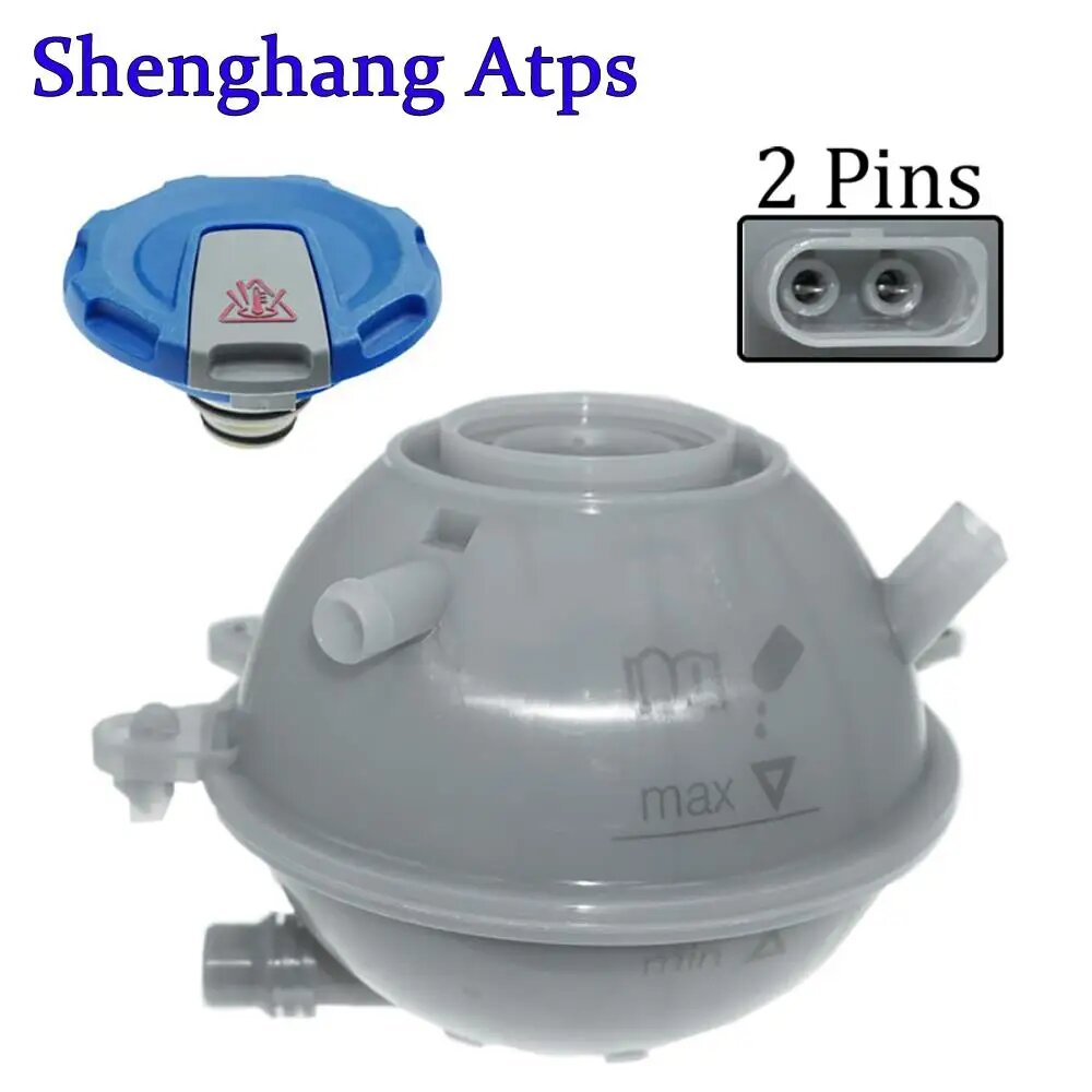 80А 121405 Расширительный бачок радиатора охлаждающей жидкости AK 80А 121405 AQ 80A 121405 Т 80А 121405 L 80A 121405 Q для Audi Q5 SQ5 2.0T 2017-2026 Tank and Cap