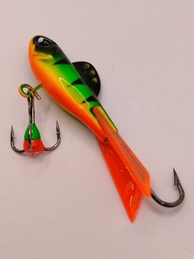 Балансир Lucky John, 57 мм, для окуня, судака, щуки, тройной крючок