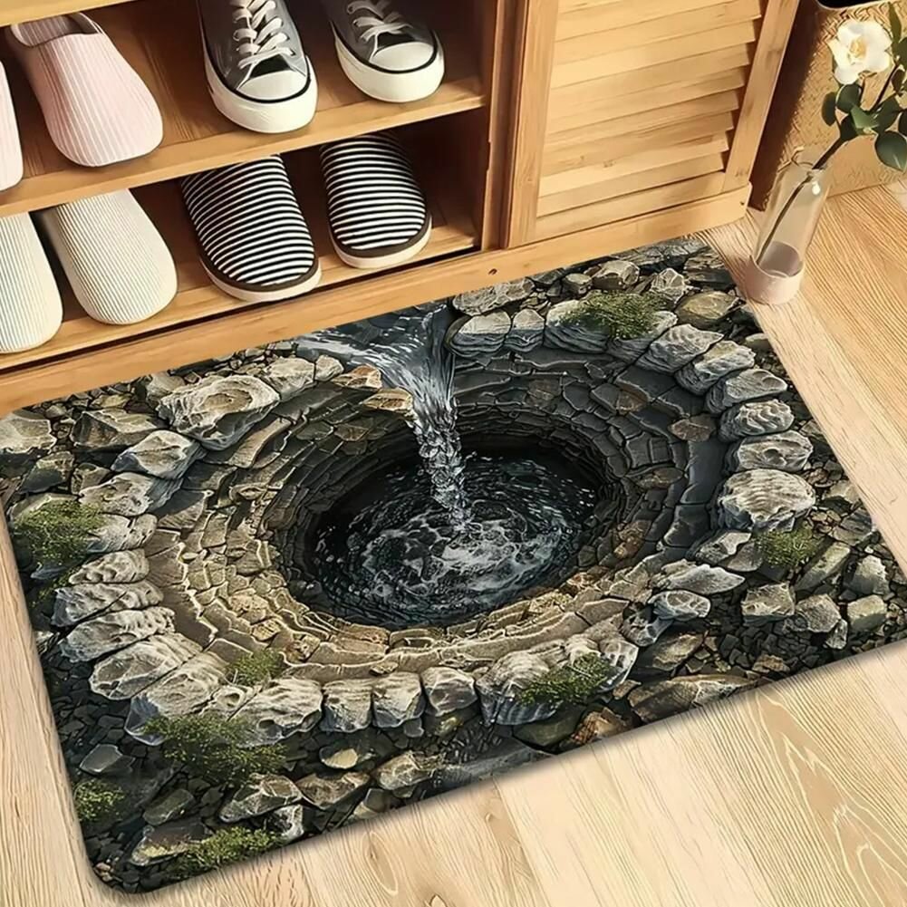 Коврик для ванной, 3D стерео