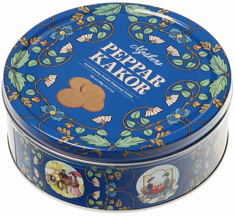Печенье имбирное Peppar kakor круглое 400г