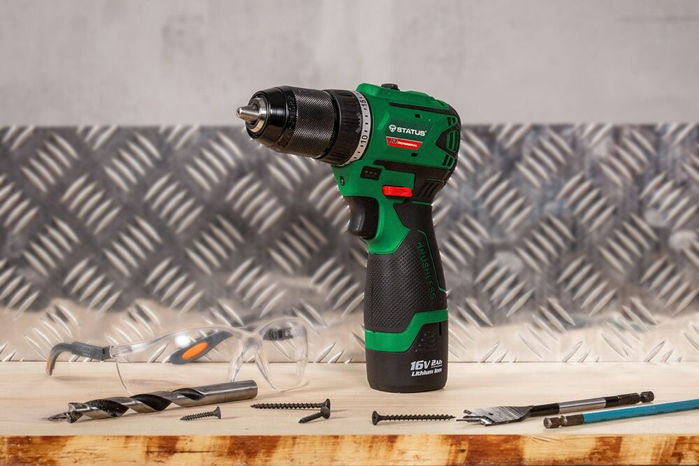Аккумуляторная дрель-шуруповерт Status CBL 16-2Li