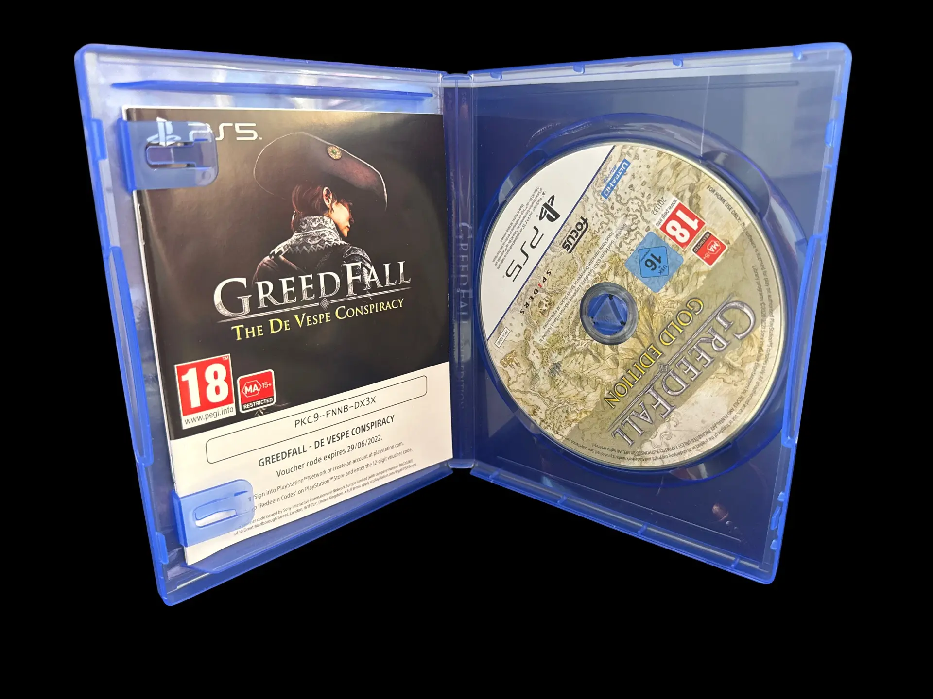 GreedFall Gold Edititon диск PS5 — фото 1