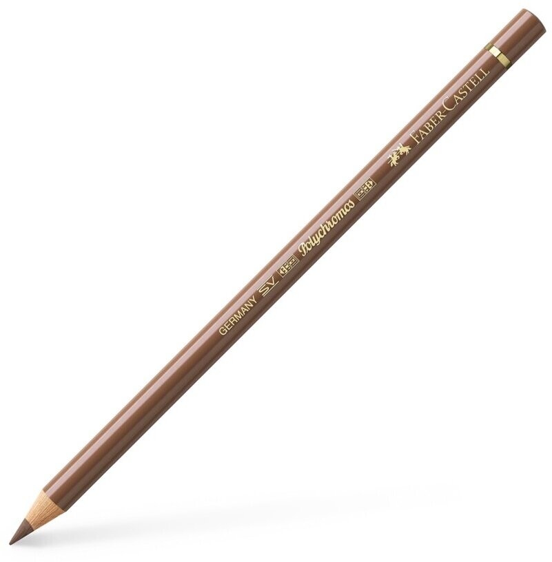 Цветные карандаши Faber Castell Карандаш цветной Faber-Castell Polychromos, тёмно-коричневый