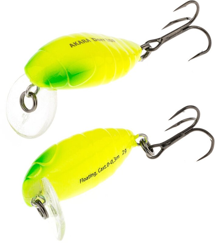 Воблер Akara Dorr 30F 2,0 гр. (1/14 oz 1,2 in) A120