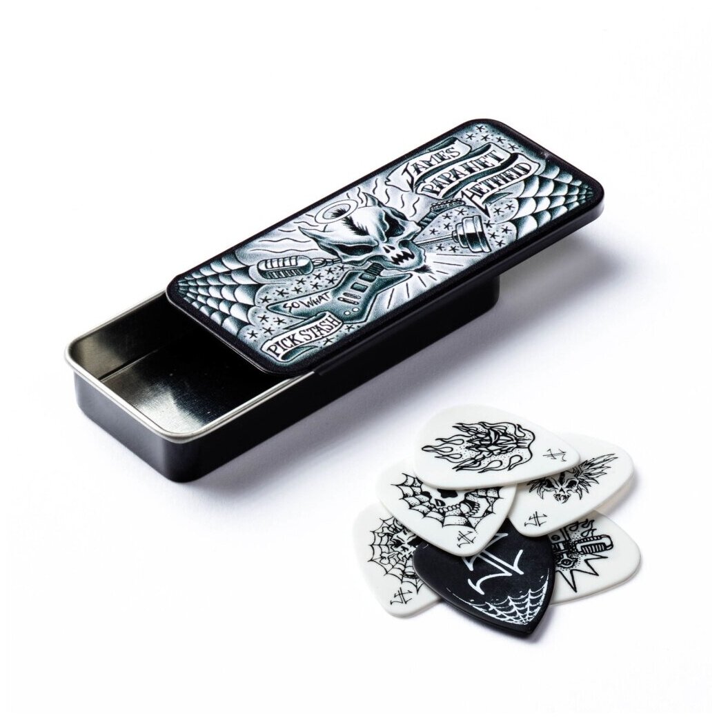 Медиаторы Dunlop "James Hetfield", для разных типов гитар, 6 шт