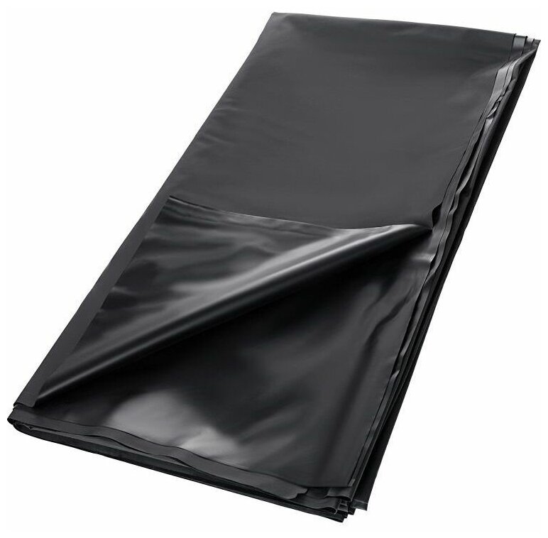 Черная простыня для секса из ПВХ - 220 х 200 см, черный, поливинилхлорид (ПВХ, PVC), Унисекс, BDSM, садо-мазо товары