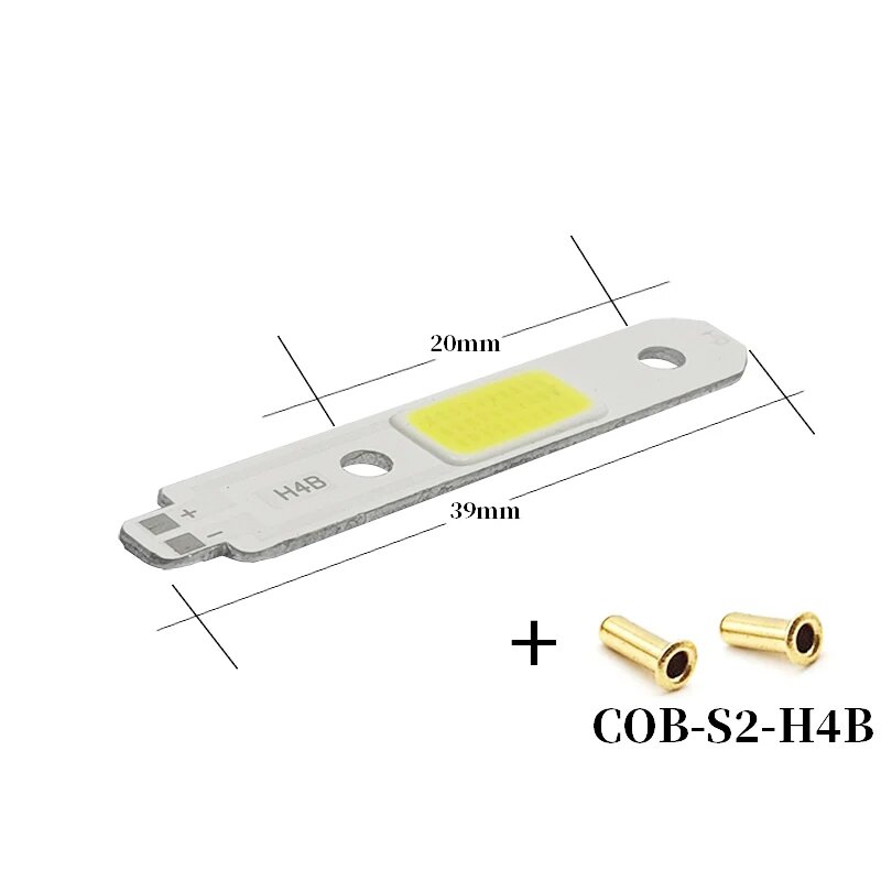 10 шт. светодиодных ламп LEDXR CSP для авто и мотоциклов H1 / H4 / H7 белый Светло-желтый, S2-H4B