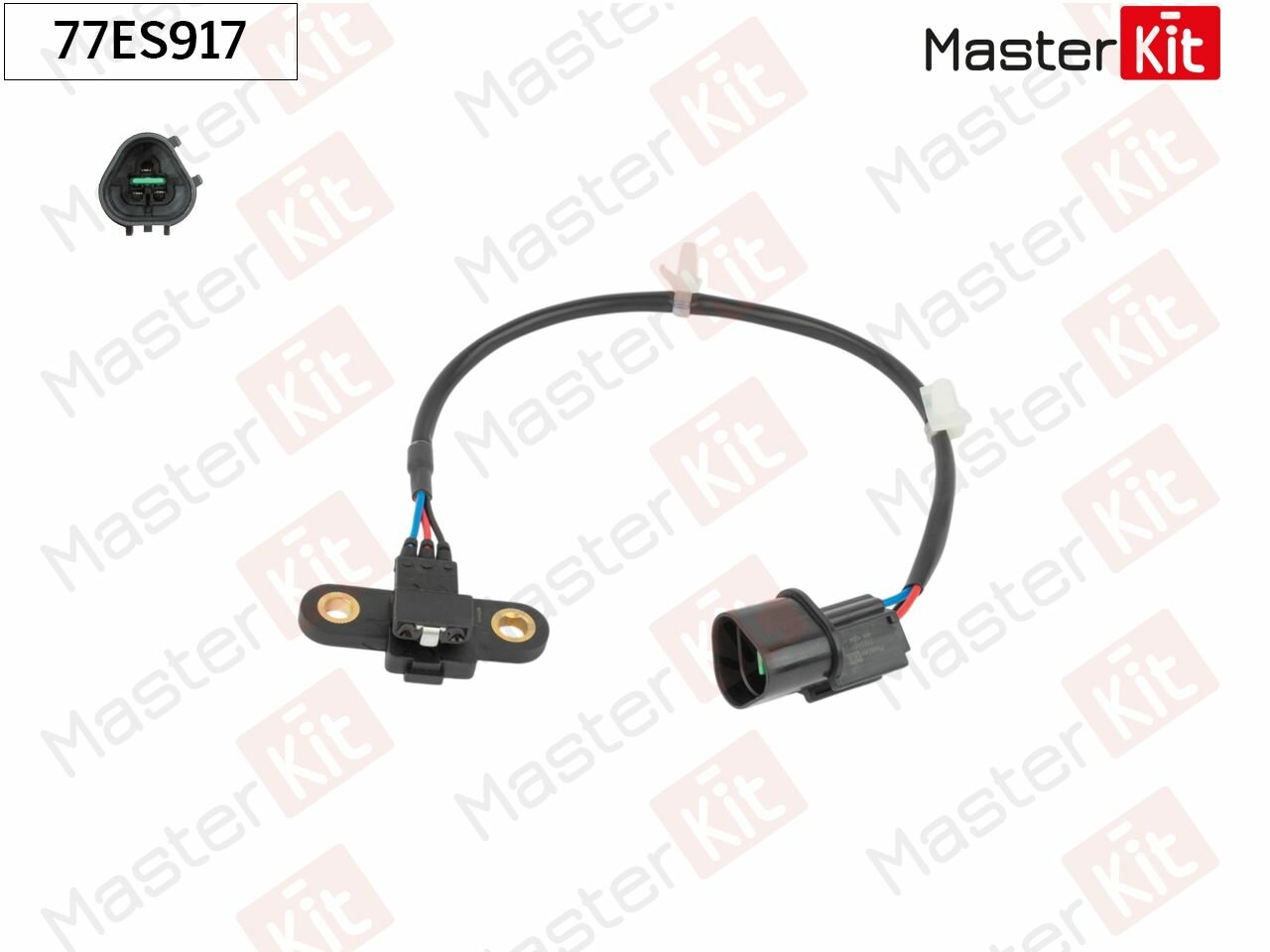 Датчик положения коленвала Mitsubishi GALANT, VI EA/LANCER VII CSA CTA 1996 - 2013 MasterKit 77ES917