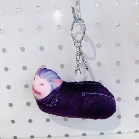 Плюшевый брелок Вергил из Devil May Cry 5 JIMITU keychain A, Normal style