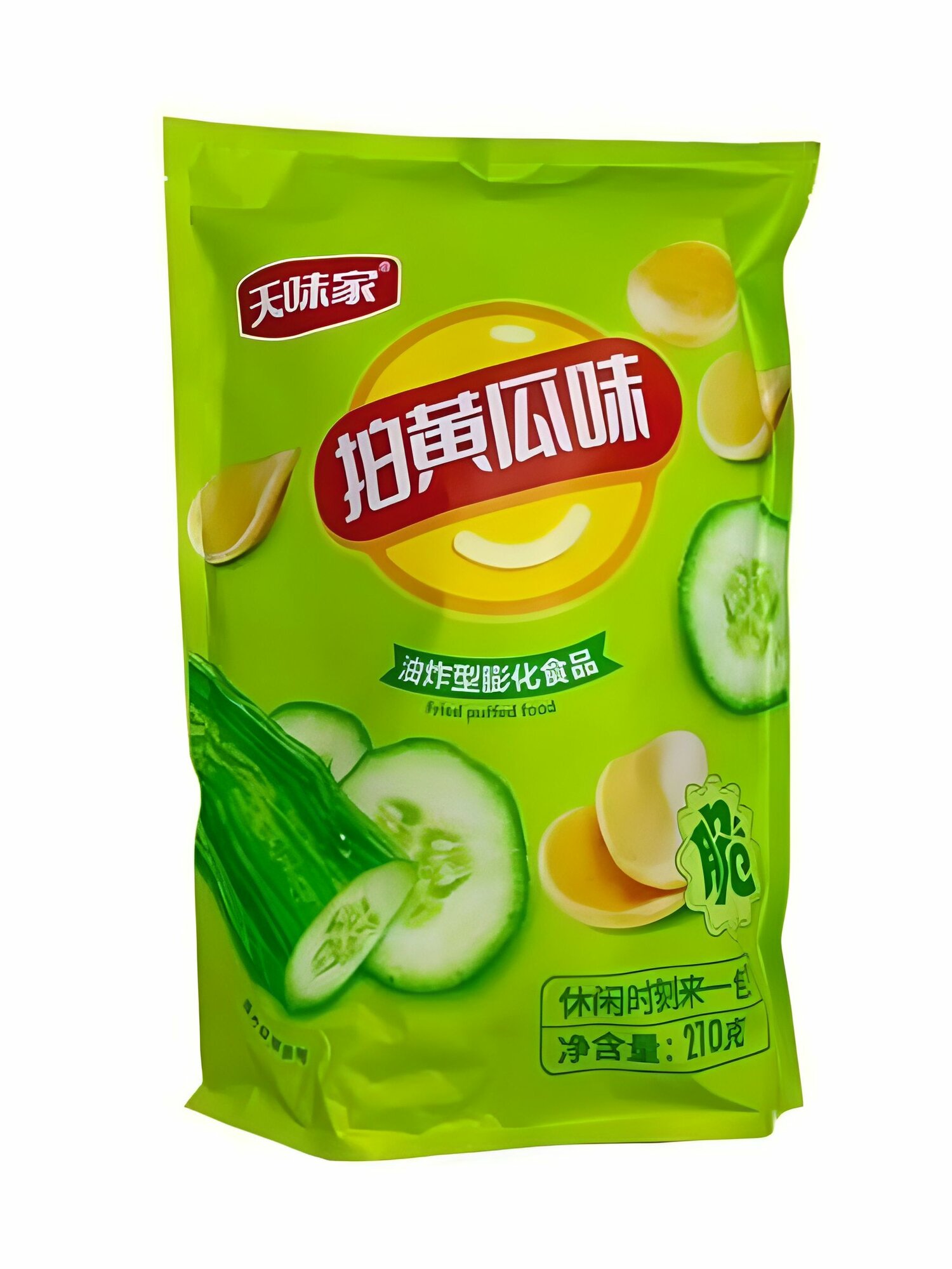 Чипсы Tianweijia со вкусом огурца 270 г