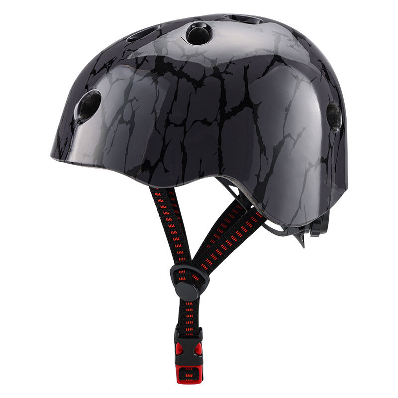 Шлем Yongbao Sports Outdoor "Цветок сливы", велосипедный, для катания на коньках, S, ПК+пенополистирол