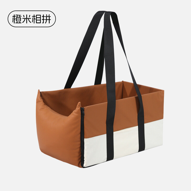 Автомобильная лежанка для маленьких собак, коврик для домашних животных в центральном управлении автомобиля, необходимая вещь для путешествий на переднем сиденье, лежанка для кошек в автомобиле