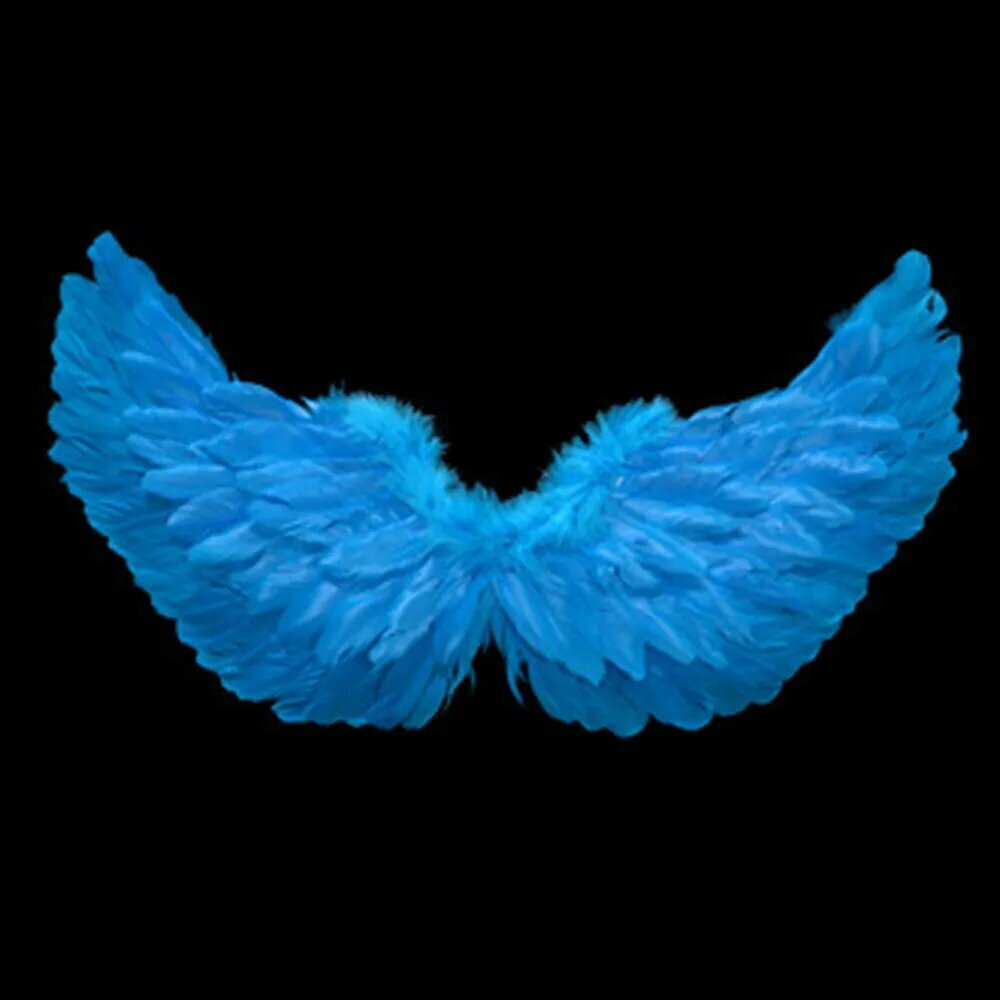 Косплей крылья ангела из перьев - сценический реквизит для Хэллоуина и фотосессий