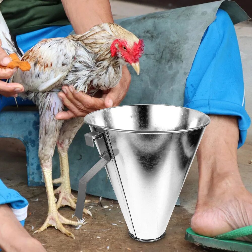 Конус Для Забоя Дичи, Из Нержавеющей Стали, Для Draining Крови, 1 Штука