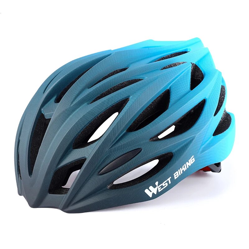 Велошлем West Biking Авиатор Gradient Blue
